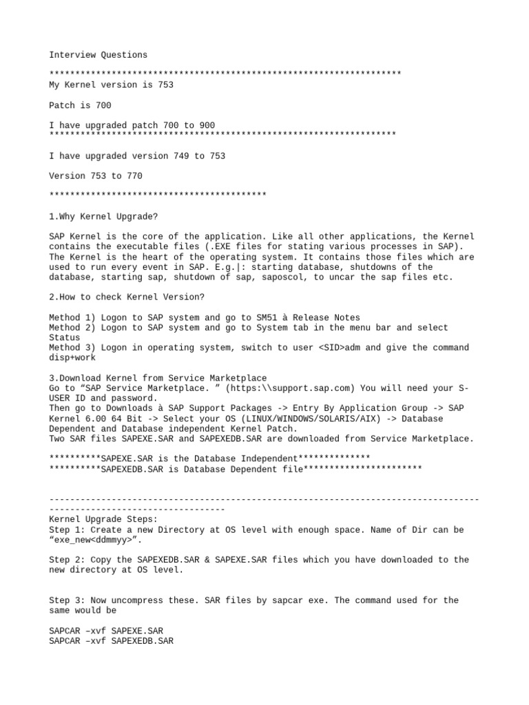 Kernel Upgrade | PDF | Operating System | Kernel (Operating System)