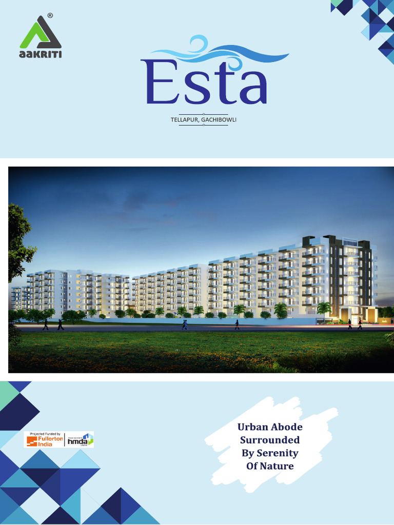 Aakriti Esta Brochure | PDF