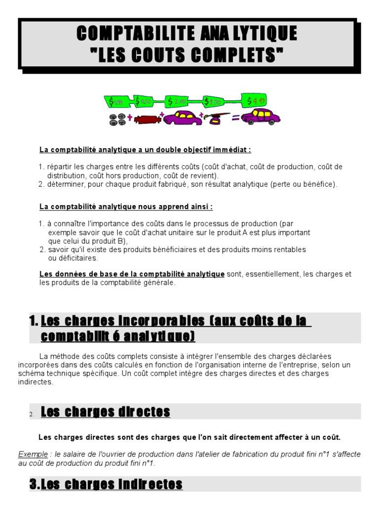 12 Compta Analytique | PDF