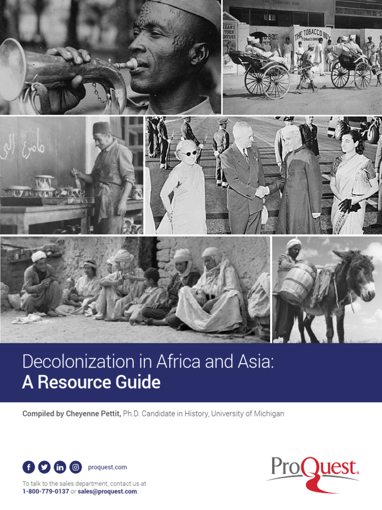Resourceguide Decolonization | PDF | Democratic Republic Of The Congo ...