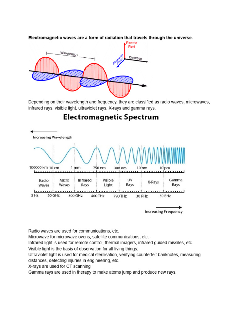 Electromagnetic waves | PDF