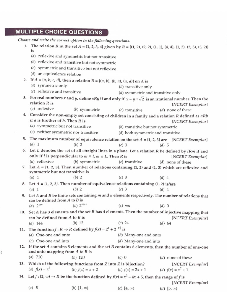 R&F Test | PDF