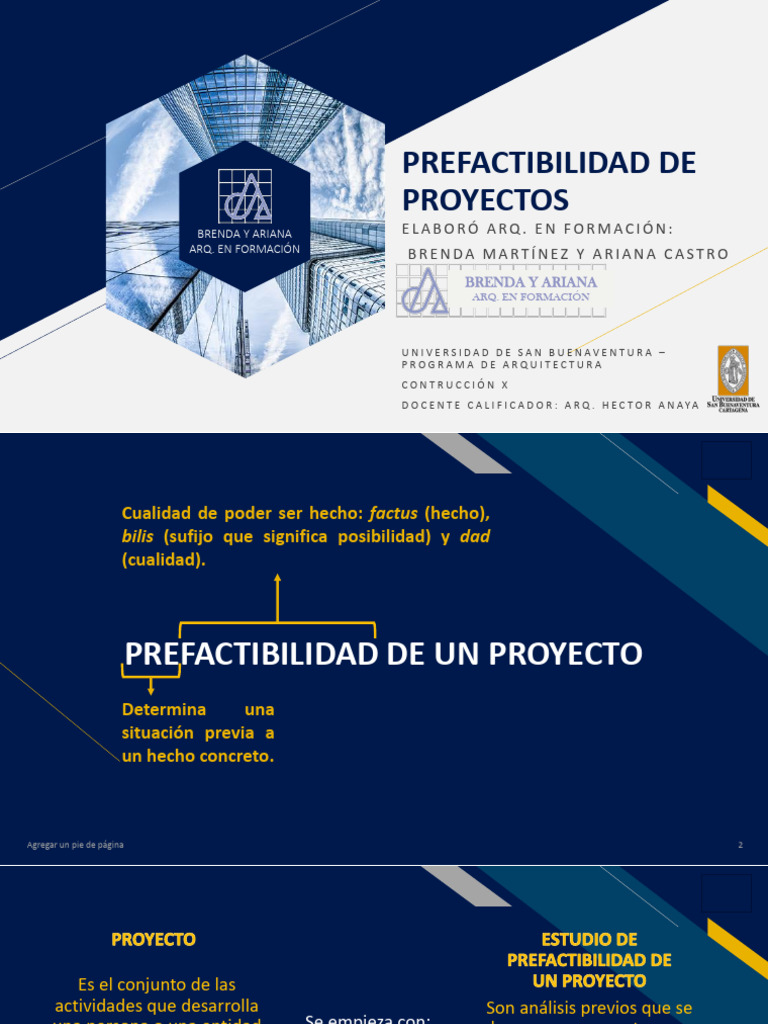 Prefactibilidad Proyecto Cartagena | PDF | Economias