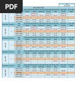 Grade 12 Timetable 2025 | PDF