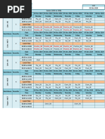 Grade 12 Timetable 2025 | PDF
