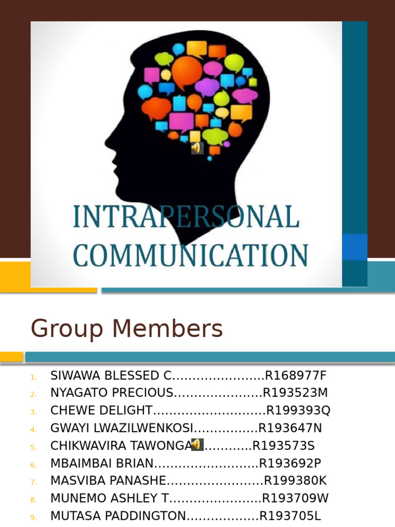 Intrapersonal Skills for Engineers | PDF | Human Communication | Cognition