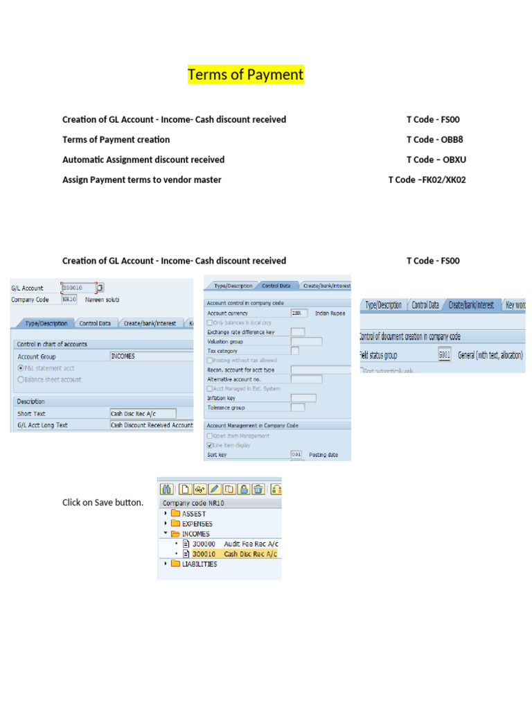 Terms of Payment and Installment payment | PDF | Payments | Invoice