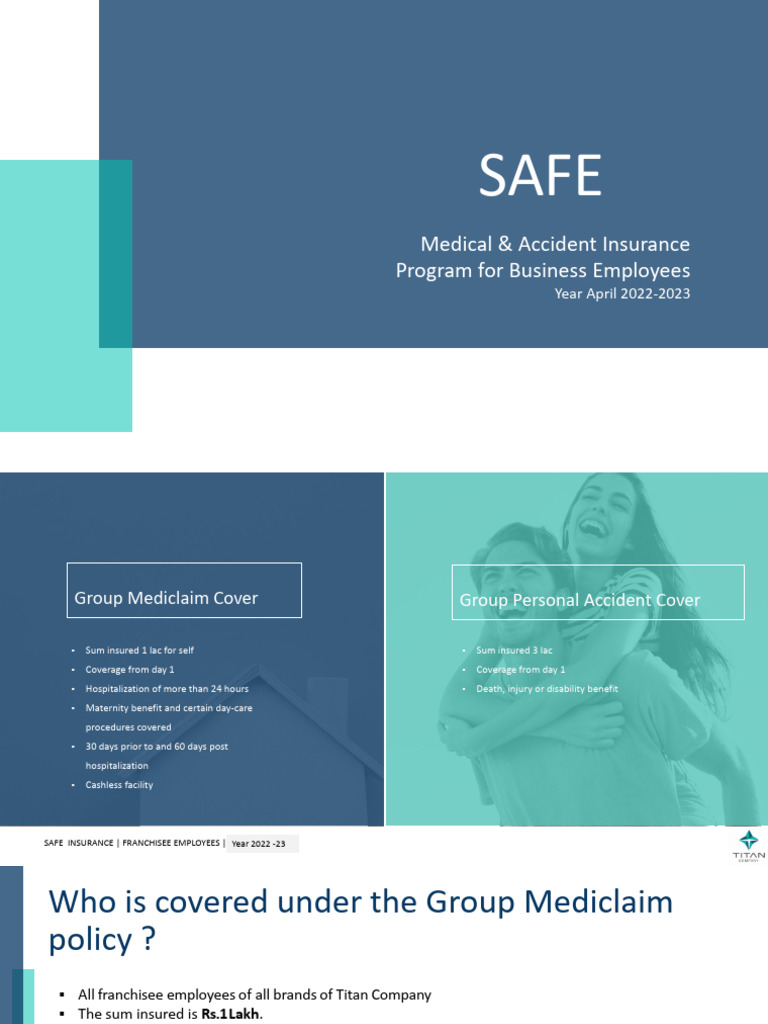 SAFE Guidelines Brief - 2022-23 | PDF | Insurance | Hospital
