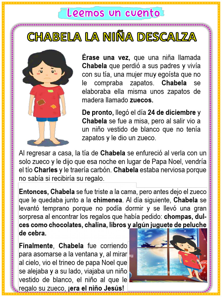 FICHA CUENTO _ CHABELA | PDF