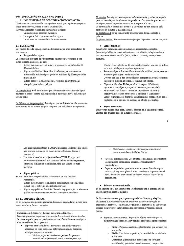 Apuntes Sec Ut 3 | PDF | Los símbolos | Comunicación