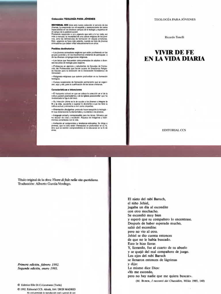Vivir de Fe en La Vida Diaria | PDF