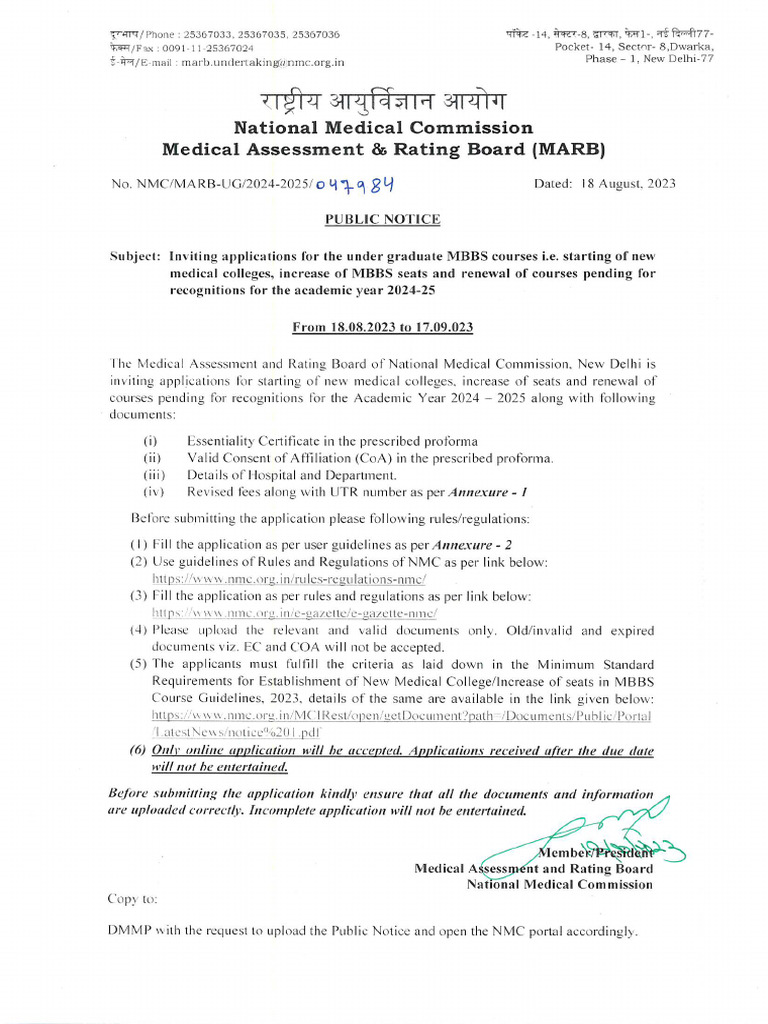 UG & PG Course Application Guide 2024-25 | PDF | Medical School ...