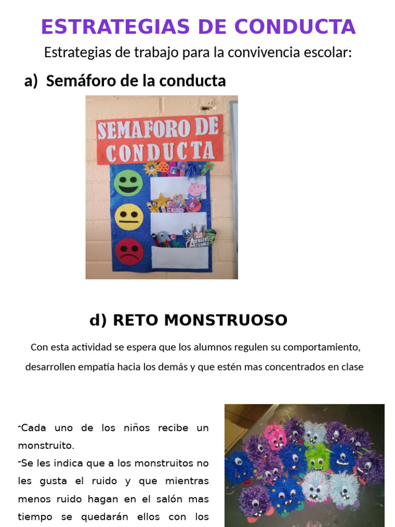 Estrategias de Conducta | PDF | Comportamiento | Conceptos psicologicos