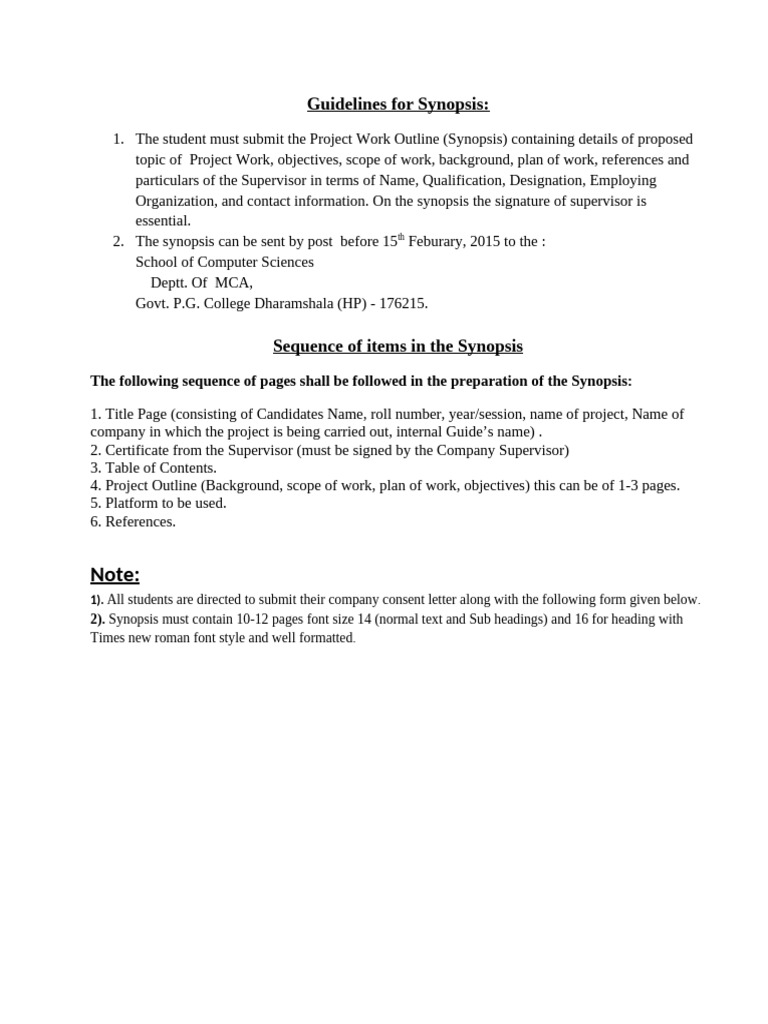 Format for the Synopsis | PDF | Dynamic Web Page | Computing