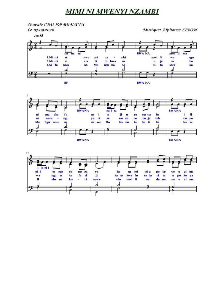 A Mimi ni mwenyi dhambi | PDF