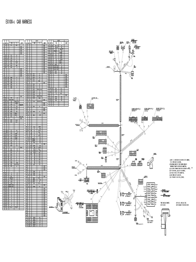 Hitachi Ex100 5 Electric Diagram | PDF