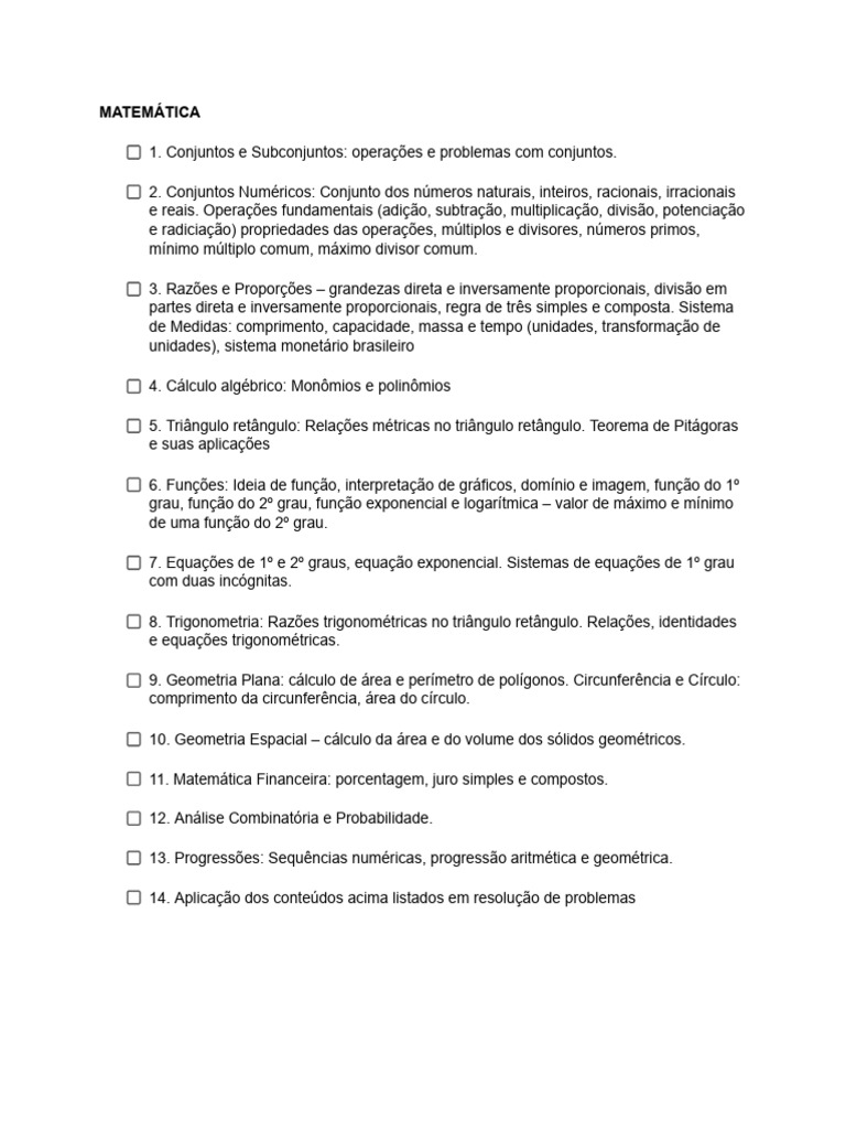 MATEMÁTICA - Documentos Google | PDF