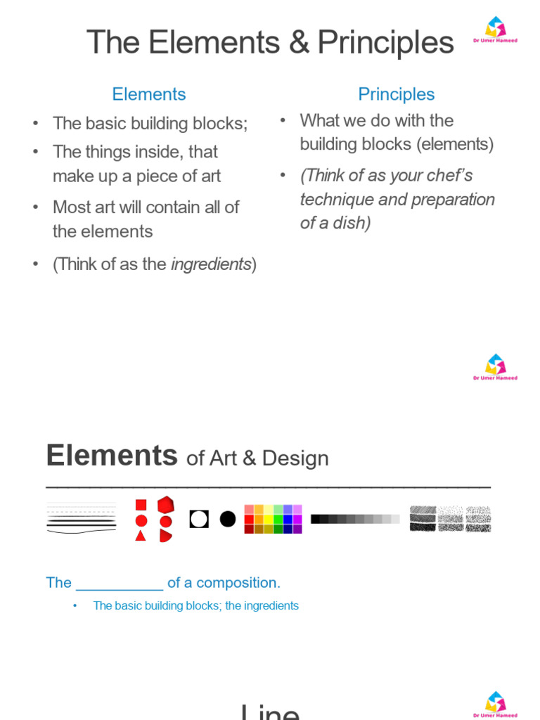 UHameedelementsandprinciplesofartdesign Pages | PDF | Composition (Visual Arts) | Shape