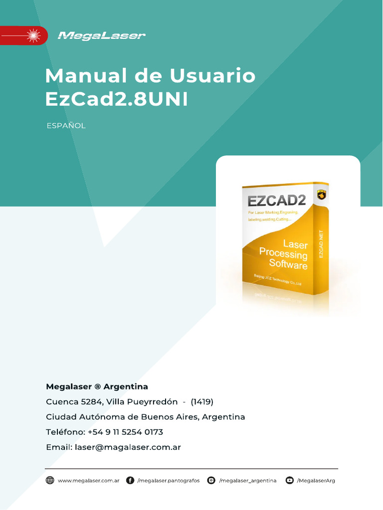 Manual ESPAÑOL Ezcad2 | PDF