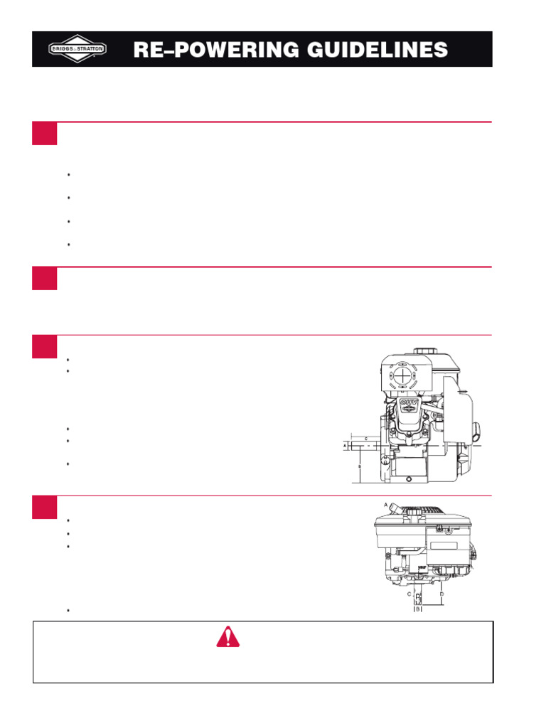 CALIBRATION - 9 HP Vanguard - MOTOR | PDF | Horsepower | Bearing ...