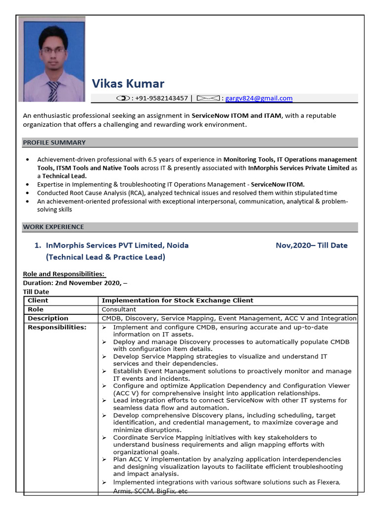 Vikas_Kumar_Resume_2024 | PDF | Group Policy | Active Directory