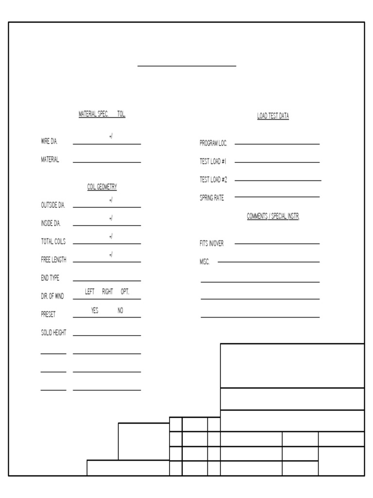 Compression Blank | PDF | Manufactured Goods | Mechanical Engineering