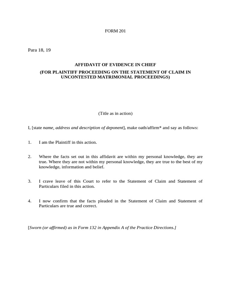 the_affidavit_of_evidence_in_chief_(form_201 ...