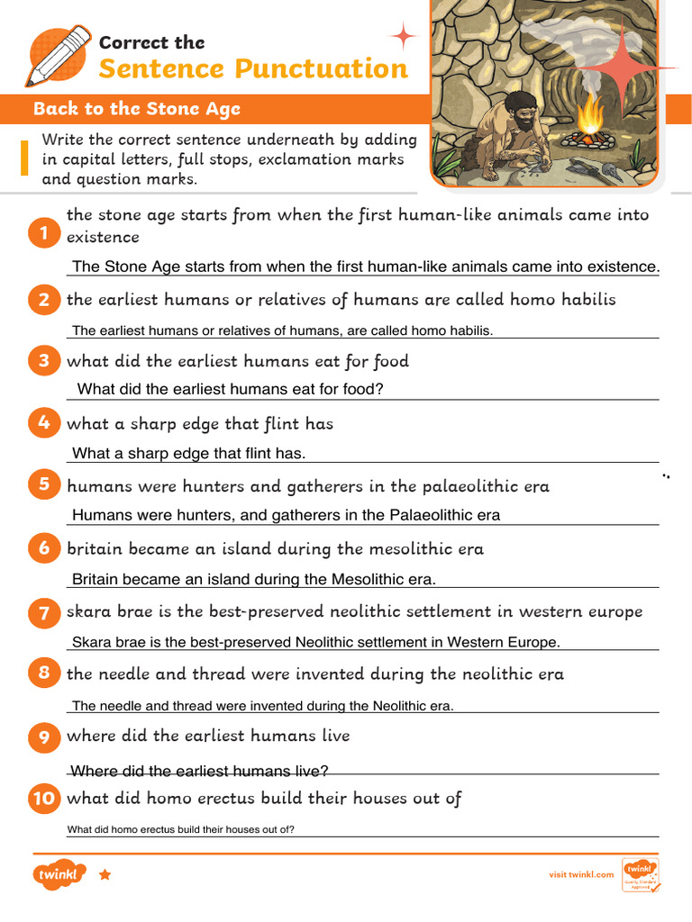 Toddle T e 1655295585 ks2 Correct The Sentence Punctuation Back To The ...