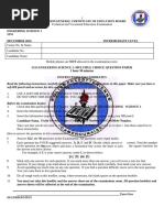 PRC LET Scantron Answer Sheet PDF | PDF | Multiple Choice
