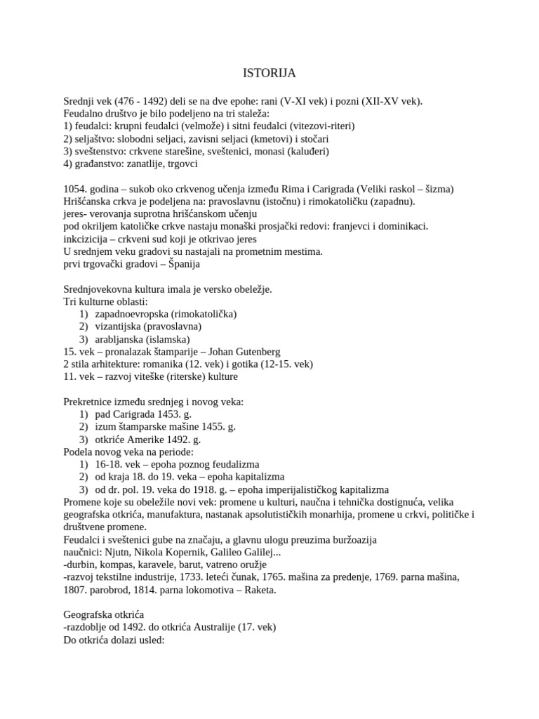 Istorija Pdf