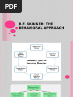Behaviourism Theory by B.F Skinner PDF | PDF | Reinforcement | Behaviorism