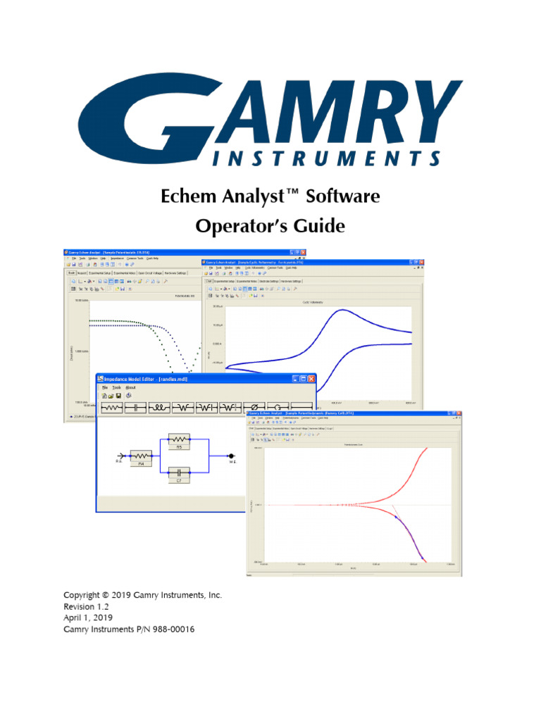 Echem Analyst Manual 4-1-19 | PDF | Computer File | Electricity
