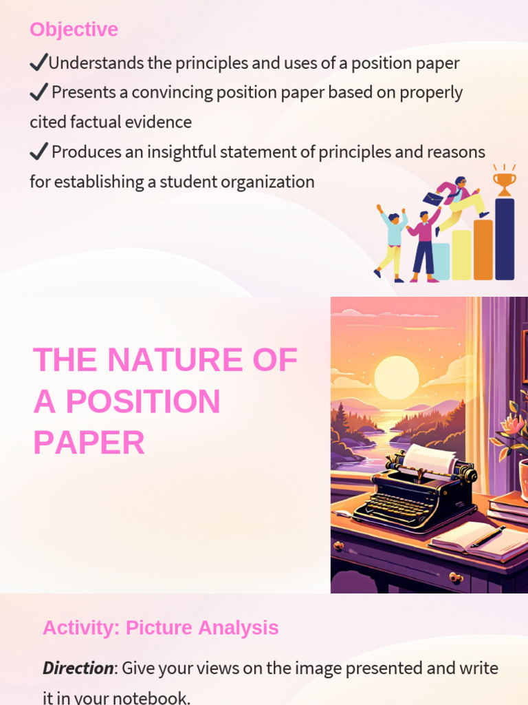 Sc Position Paper | PDF | Argument | Reason