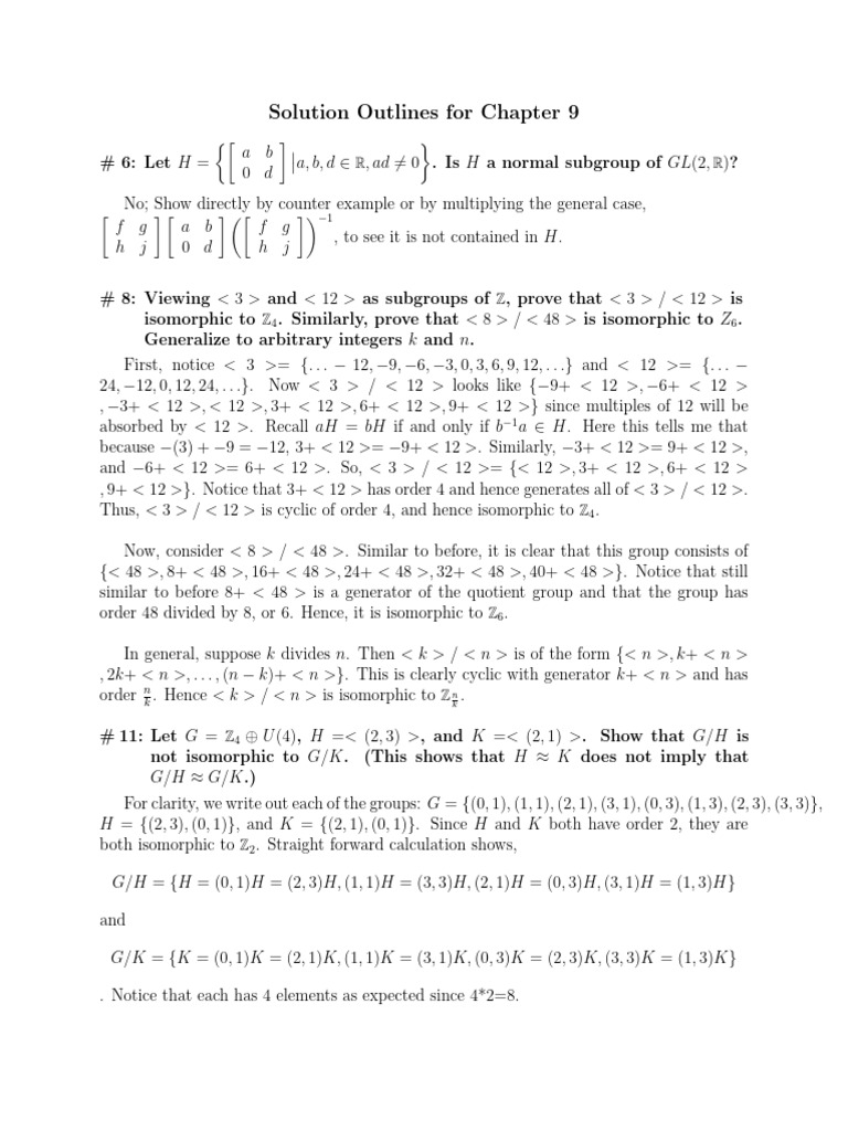 homeworks group theory | PDF | Group (Mathematics) | Group Theory homeworks group theory | PDF | Group (Mathematics) | Group Theory