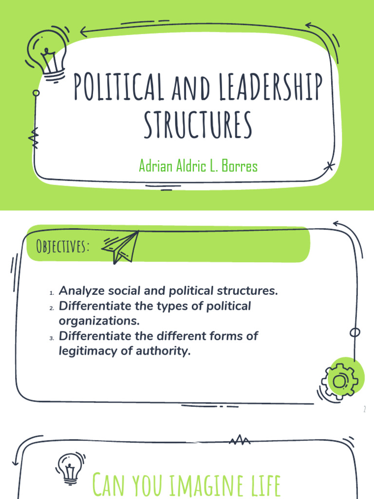 Political and Leadership Structures | PDF | Society | Leadership