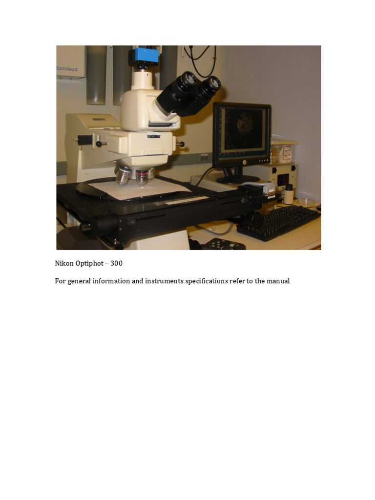 Micro Nano Optical Microscope | PDF