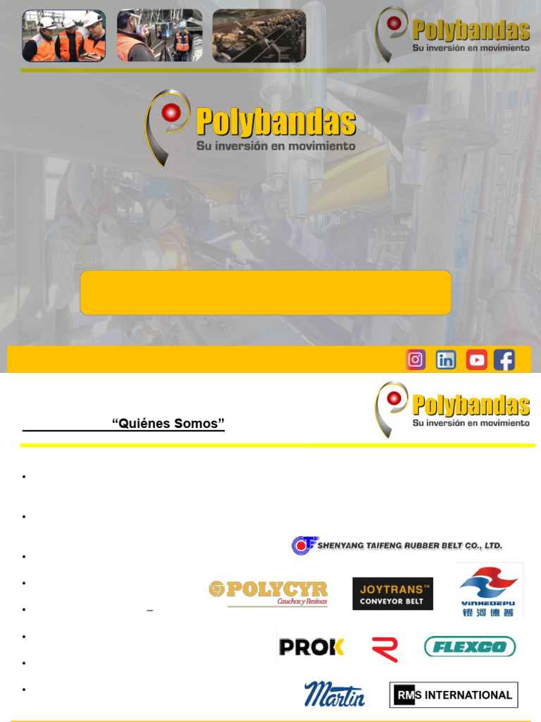 Presentación Transporte Materiales Pesados Polybandas 2024 | PDF ...