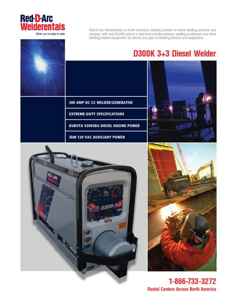 Diesel Welder for Rental Pros | PDF | Welding | Construction