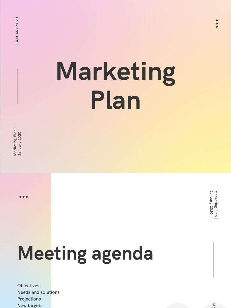 Marketing Plan Presentation | PDF | Marketing | Market (Economics)