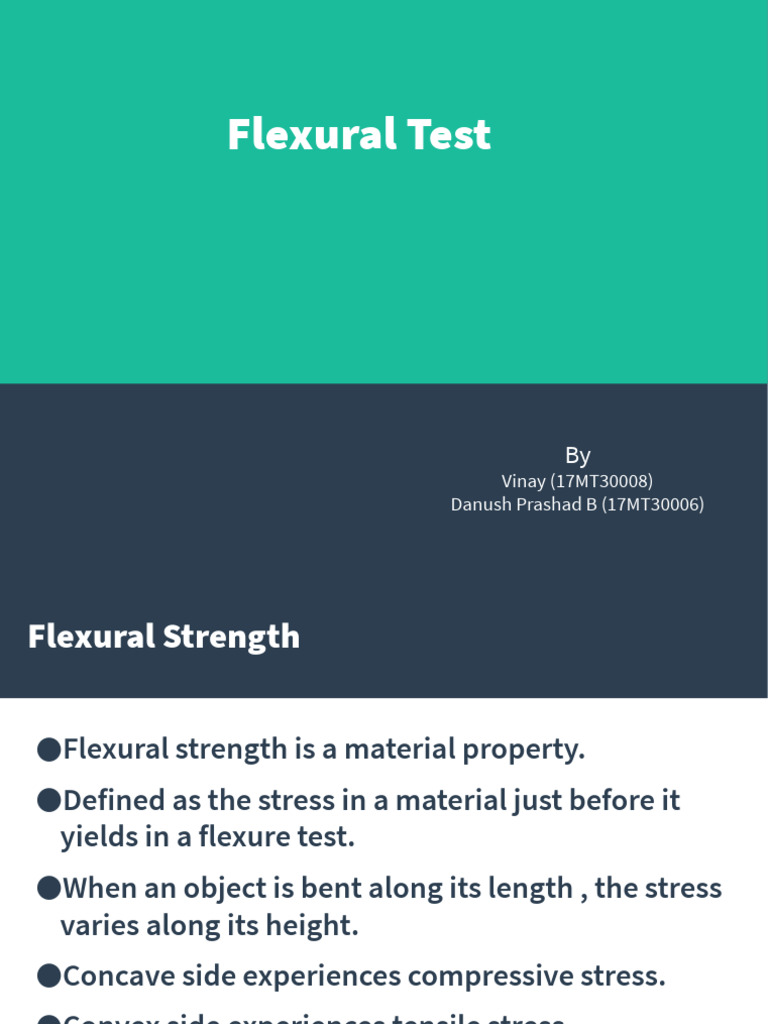 Flexural Test Pdf Strength Of Materials Bending