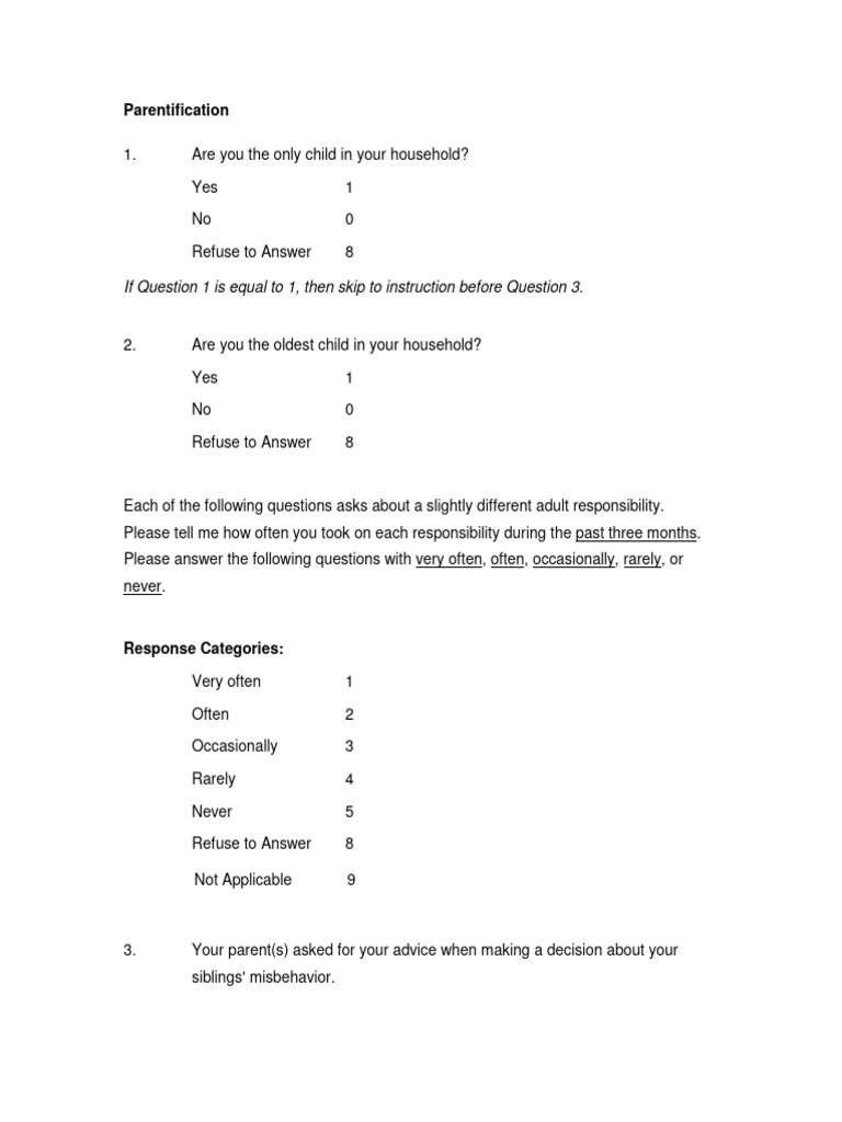 Parentification_0 | PDF | Sibling | Parent