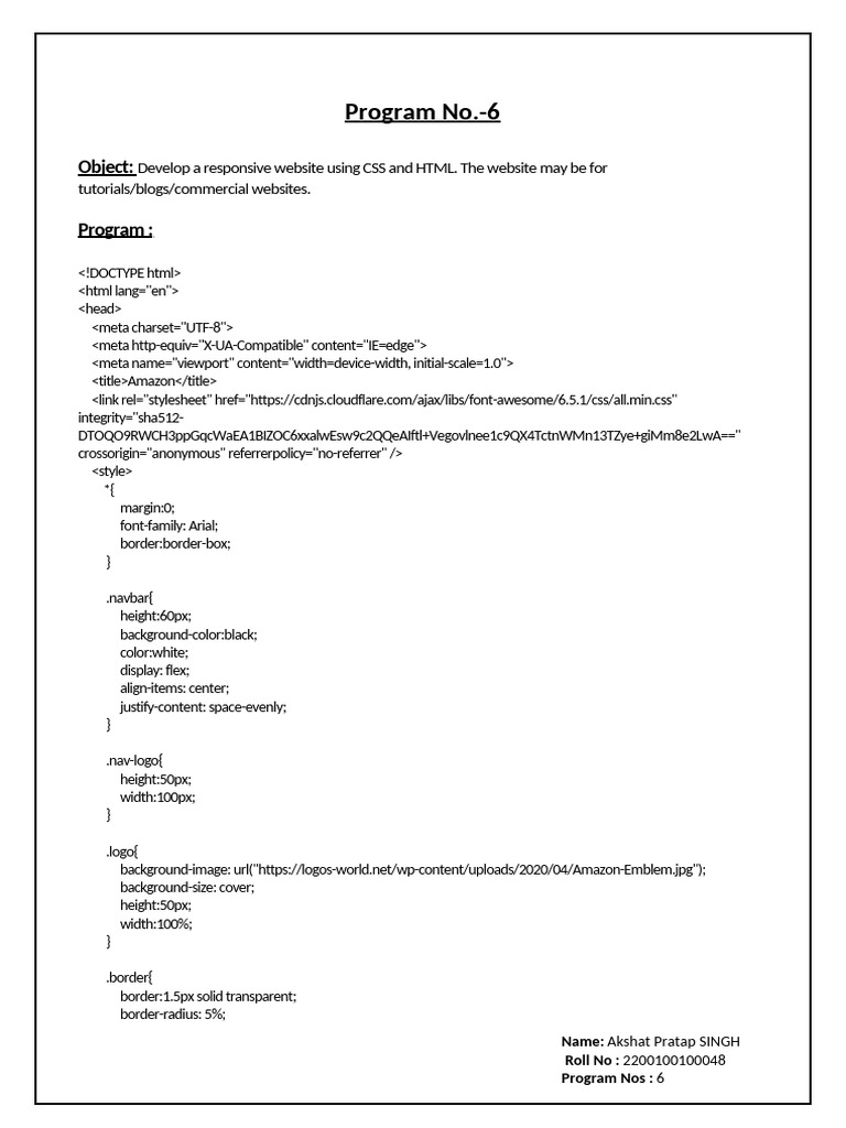 Adarsh Kesharwani WT 2 6 | PDF | Personal Computing | World Wide Web