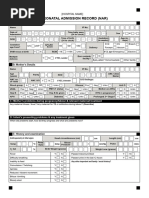 NICU Admission Sheet | PDF | Childbirth | Pregnancy