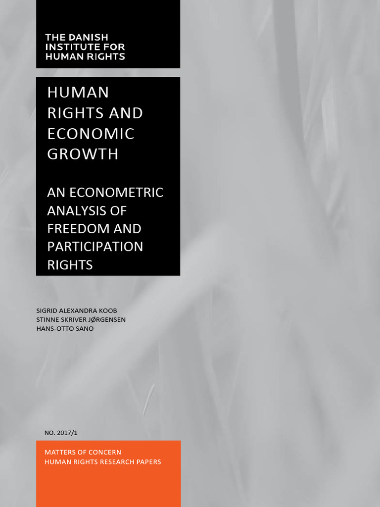 final_human_rights_and_economic_growth_-_an_econometric_analysis | PDF ...