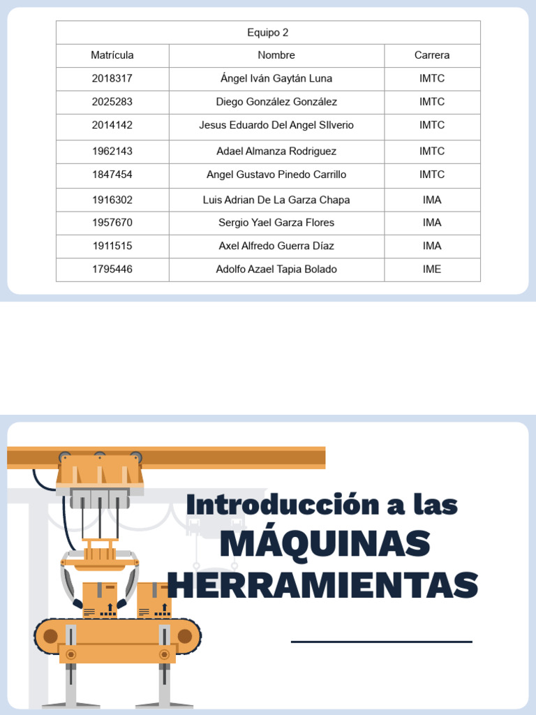 Presentación | PDF | Control numerico | Metalurgia