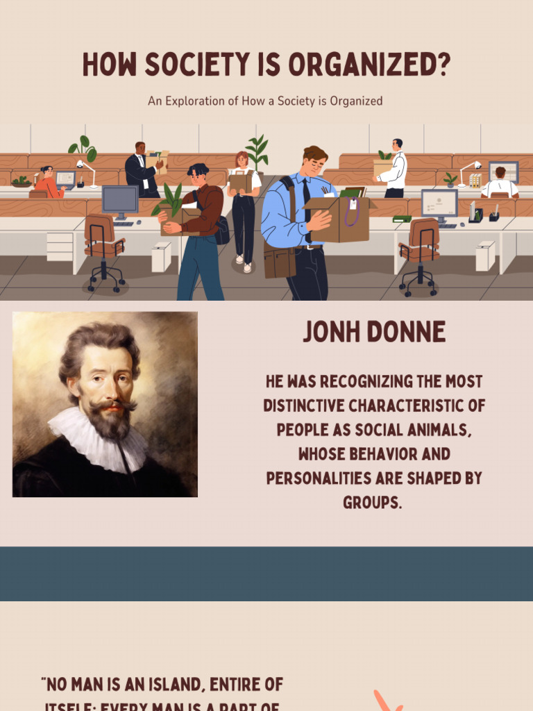 How Society Is Organized | PDF