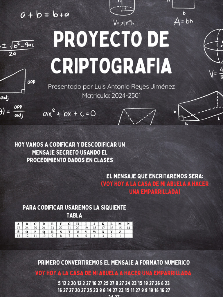 Presentacion Criptografia Final | PDF