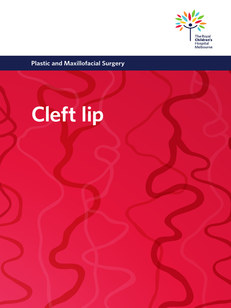 Cleft Lip Booklet | PDF | Face | Human Anatomy