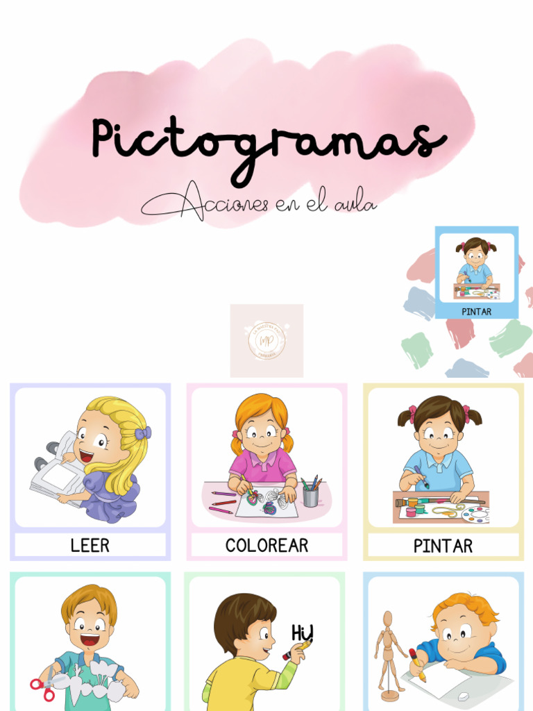 Pictogramas de rutinas en el aula | PDF