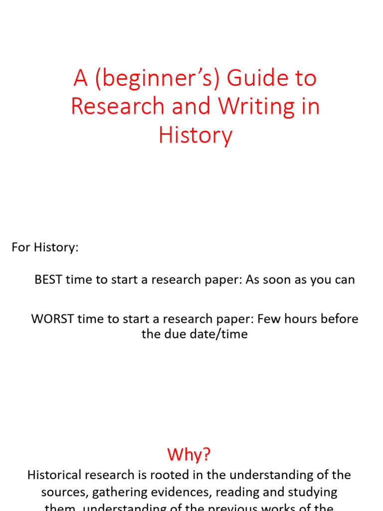 Guide to Historical Research Writing | PDF | Citation | Books